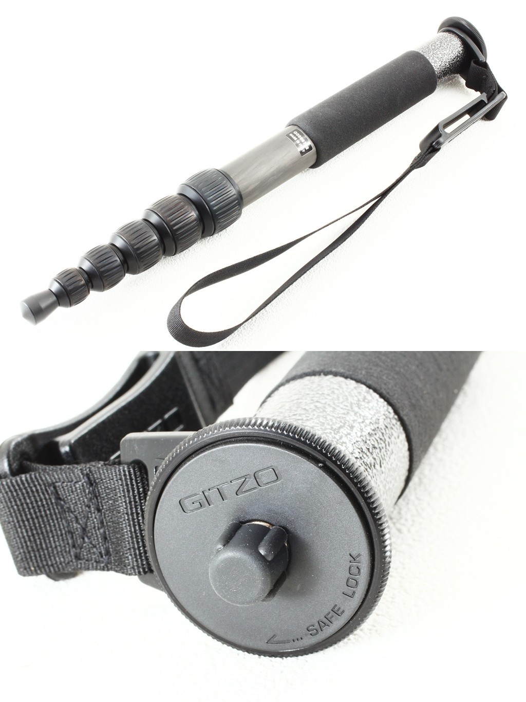 代購代標第一品牌－樂淘letao－極上品 GITZO ジッツオ GM2561T 2型 カーボン 6段 一脚 A2162