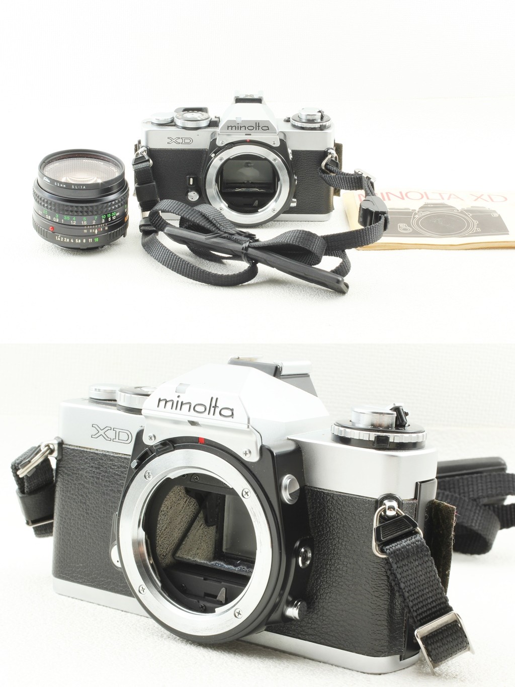 【全体的に状態が悪い】ジャンク品 Minolta ミノルタ XD MD 50mm F1.4 一眼レフフィルムカメラ/A4657の落札情報詳細 ...